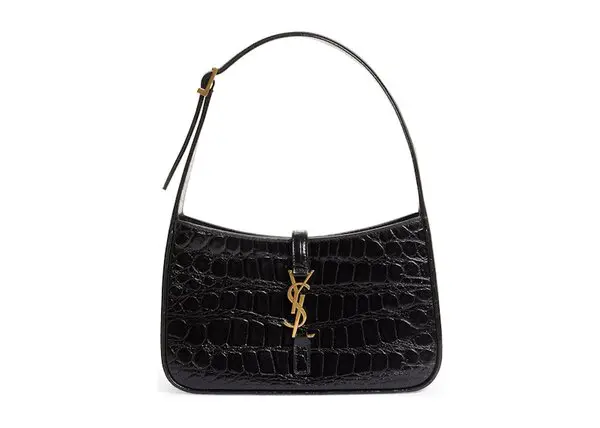 Saint Laurent Le 5 A 7 Hobo - Black