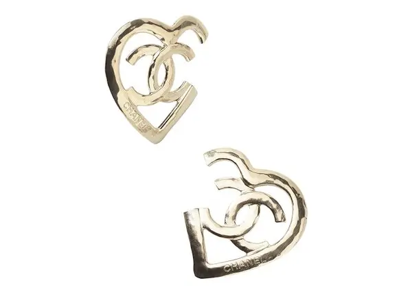 Chanel Metal Earrings - Gold