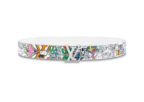 LOUIS VUITTON Initials 40mm Reversible Belt - Multicolored