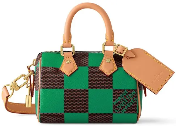 LOUIS VUITTON Nano Speedy Bandoulière - Green