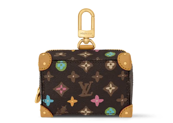 LOUIS VUITTON By Tyler, The Creator Monogram Craggy Trunk Key Holder And Bag Charm - Chocolate Craggy Monogram