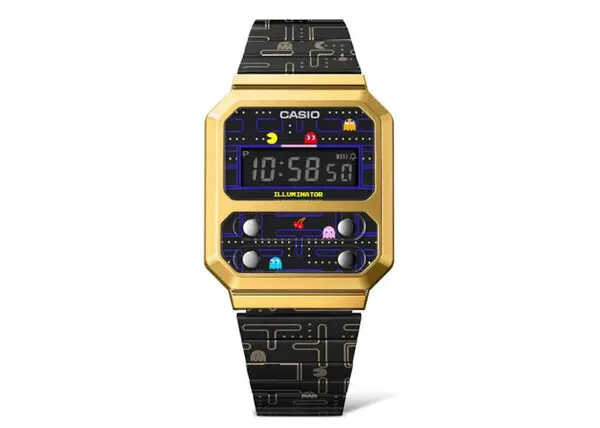 Casio Vintage X Pac Digital Watch - Stainless Steel