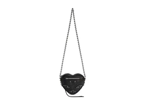Balenciaga Le Cagole Heart Mini Bag