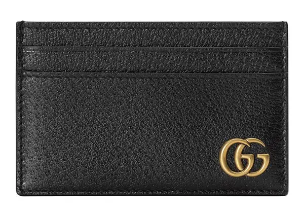 Gucci Gg Marmont Card Case - Black