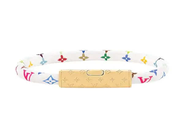 LOUIS VUITTON X Takashi Murakami Confidential Bracelet - White Multicolored