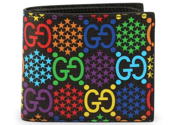 Gucci Psychedelic Gg Supreme Wallet - Multicolor