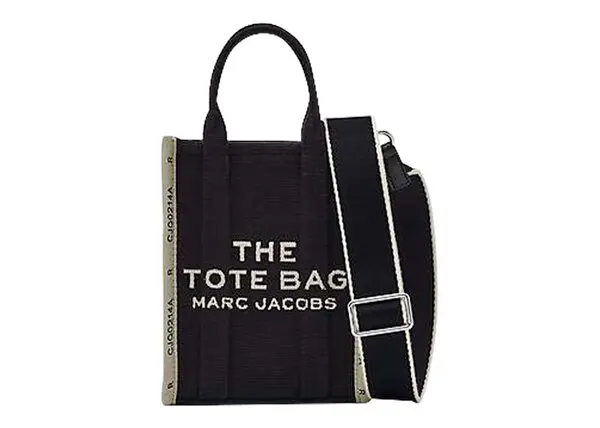 Marc Jacobs The Jacquard Mini Tote Bag - Black