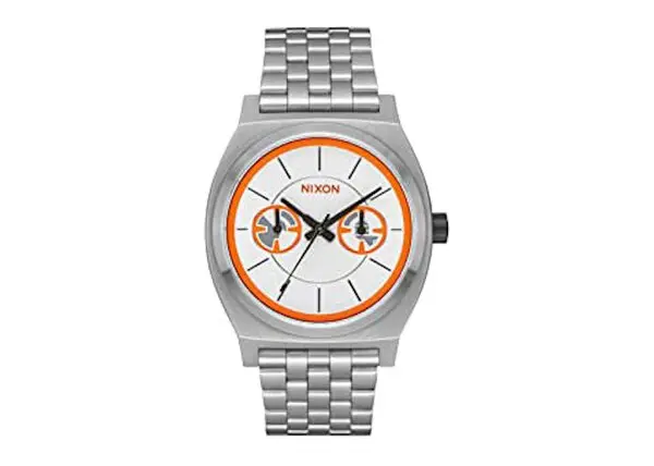 Nixon The Time Teller Deluxe Bb8 - Stainless Steel
