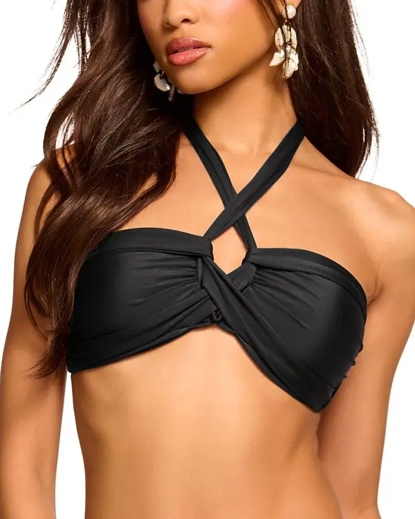 Ramy Brook Arielle Bikini Top - Black