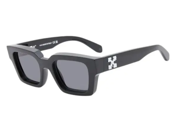 Off-White Virgil Sunglasses - Black Dark Grey Polarized (oeri008c99pla0051007/fr)