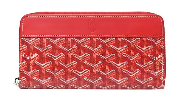 Goyard Matignon Wallet Gm - Red