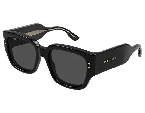 Gucci Square Sunglasses - Black (gg1261s/001/54)