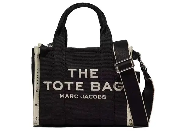 Marc Jacobs Jacquard Tote Bag - Black