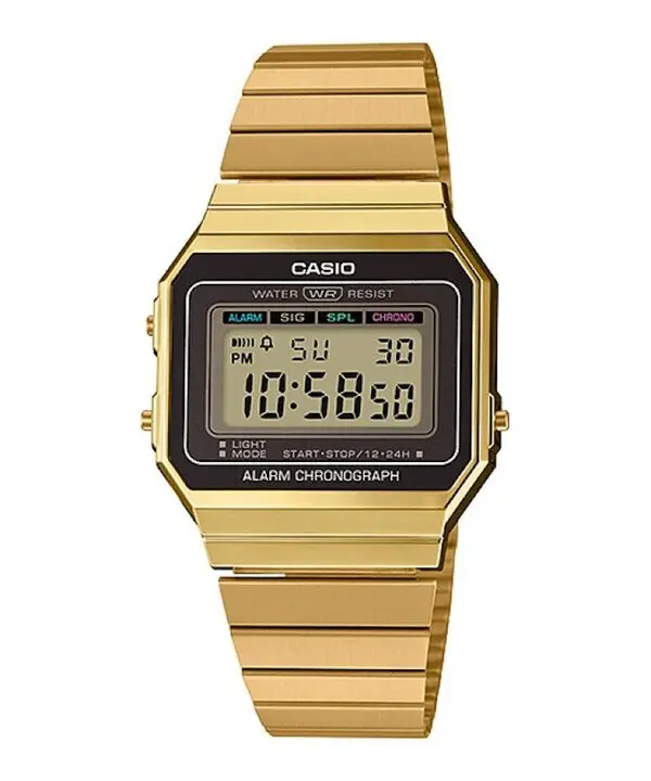 Casio Vintage Digital Watch - Stainless Steel