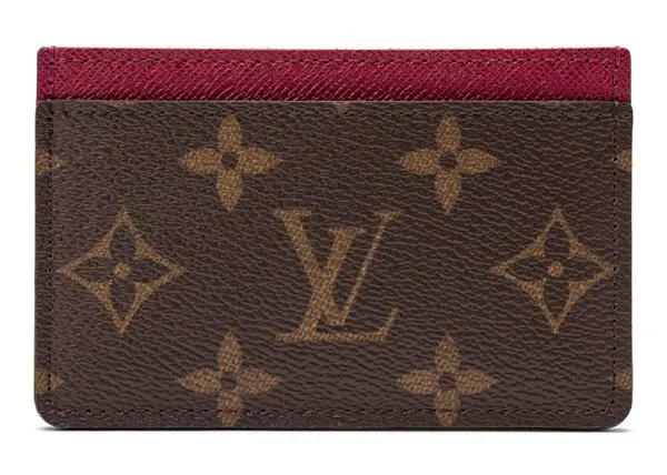 LOUIS VUITTON Card Holder Monogram - Fuchsia