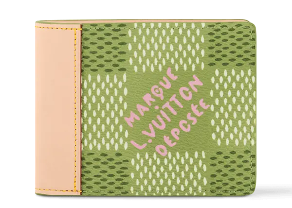 LOUIS VUITTON By Tyler, The Creator Slender Wallet - Green Damier Golf