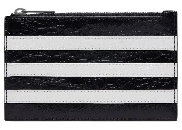 Balenciaga X Adidas Long Coin And Card Holder - Black