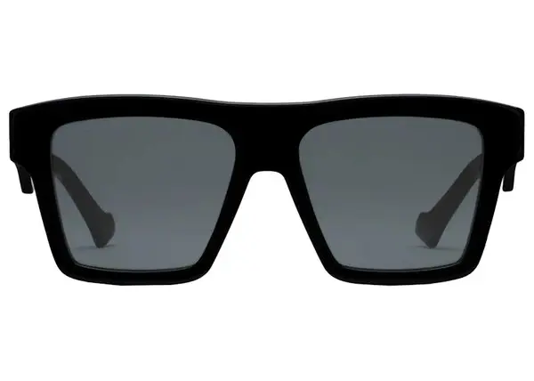 Gucci Square Frame Sunglasses - Black/black (663749 J0740 1012)