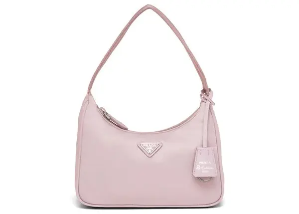 Prada Re-edition 2000 Re-nylon Mini Bag - Alabaster Pink