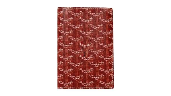 Goyard Grenelle Passport Cover - Red