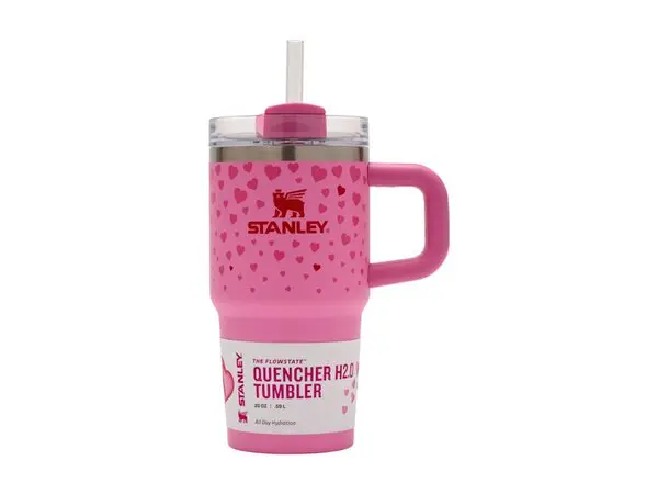 STANLEY X Target Exclusive Valentines Day Flowstate Quencher 20oz Tumbler - Sweet Hearts