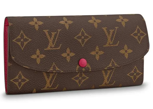 LOUIS VUITTON Emilie Wallet Monogram - Fuchsia