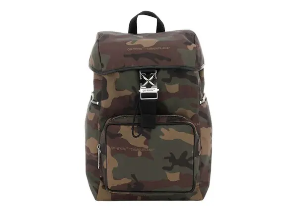 Off-White Arrow Tuc Backpack - Camouflage
