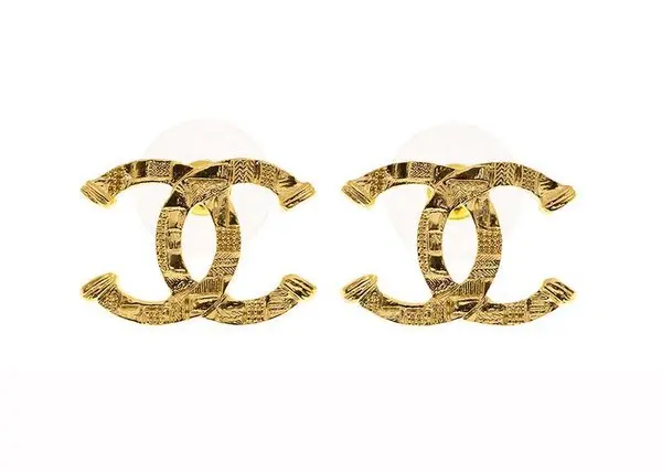 Chanel Cc Logo Earrings - Gold (abb375)