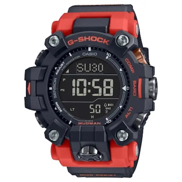 Casio Master Of G Land Mudmaster Digital Watch - Resin