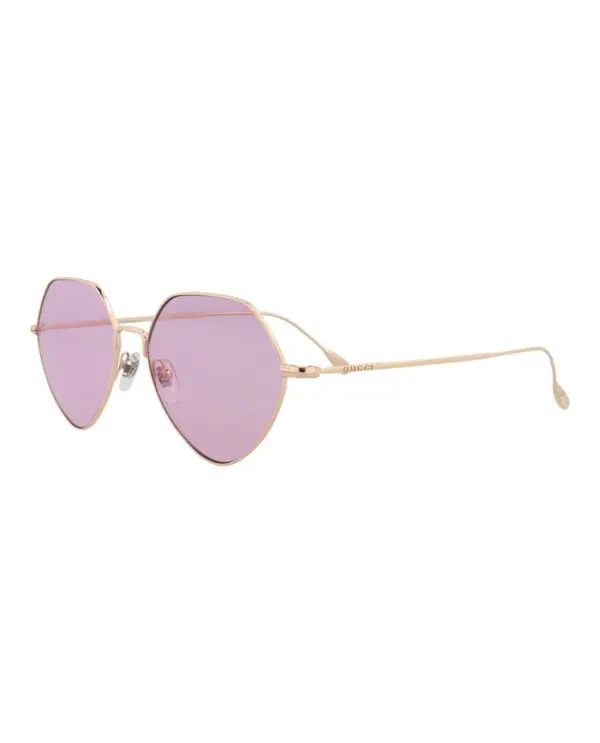 Gucci Sunglasses Gg1182s - Gold/pink (gg1182s