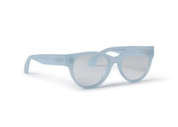 Off-White Style 57 Eyeglasses - Light Blue/clear Lens (oerj057s24pla0014000/fr)
