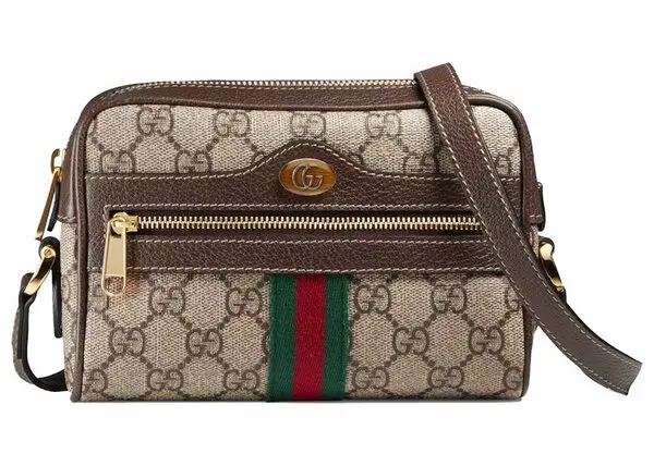 Gucci Gg Supreme Ophidia Monogram Crossbody