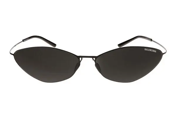 Balenciaga Malibu Round Sunglasses - Black (794297 T00491000)