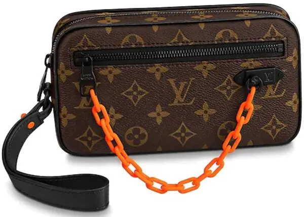LOUIS VUITTON Pochette Volga Monogram - Brown