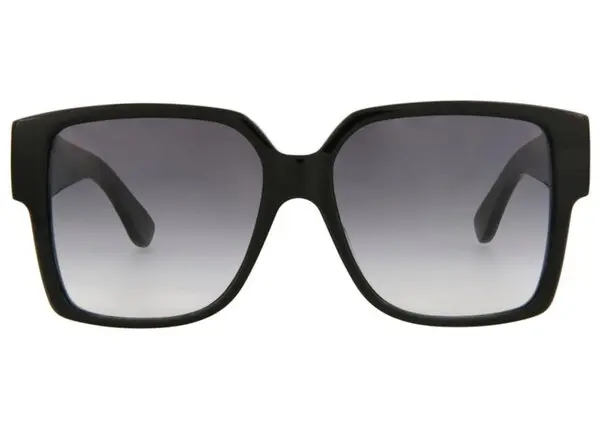 Saint Laurent Square Frame Acetate Sunglasses - Black/grey (slm9/30001591
