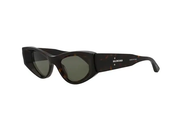 Balenciaga Cat Eye Sunglasses - Havana/green (bb0243s/30013524