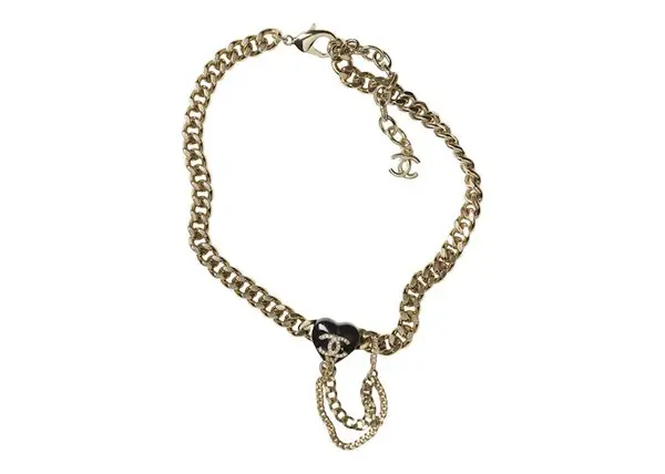 Chanel Choker Necklace Ab9405 - Gold/black