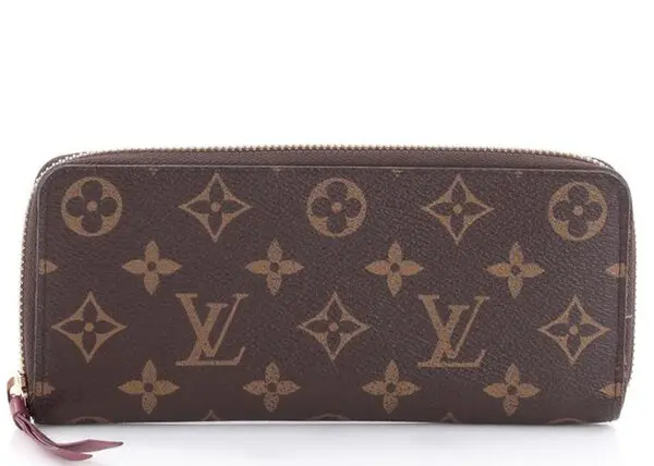 LOUIS VUITTON Clemence Wallet Monogram Brown/berry - Brown Monogram