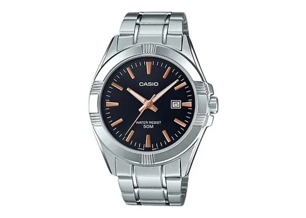Casio Analog Bracelet Watch - Stainless Steel