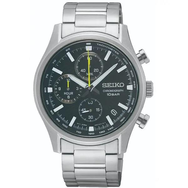 SEIKO Chronograph Watch - Stainless Steel