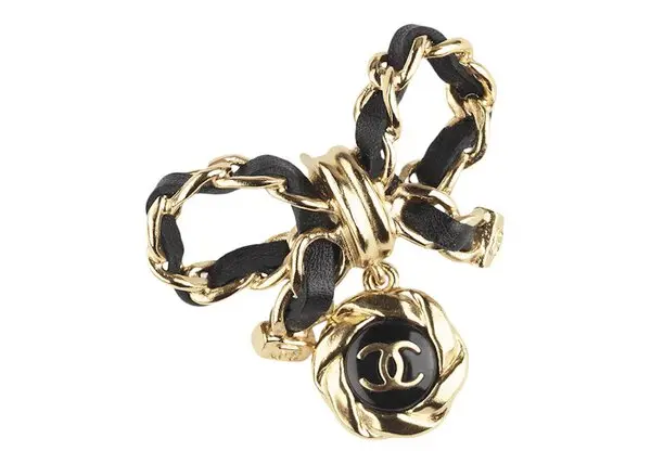 Chanel Metal Brooch Ab8742