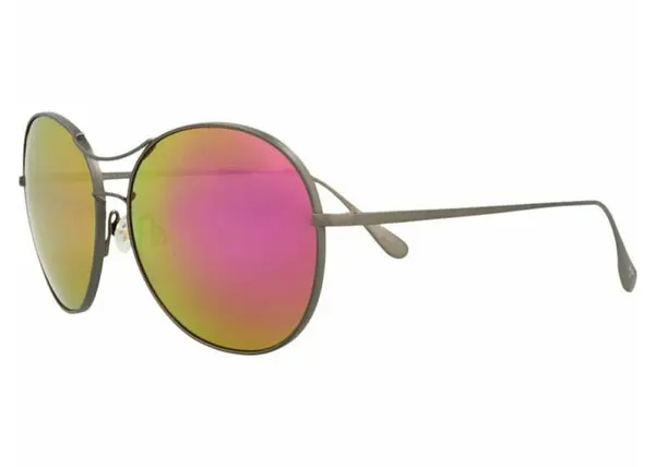 Maui Jim Round Sunglasses - Grey/sunrise (p547