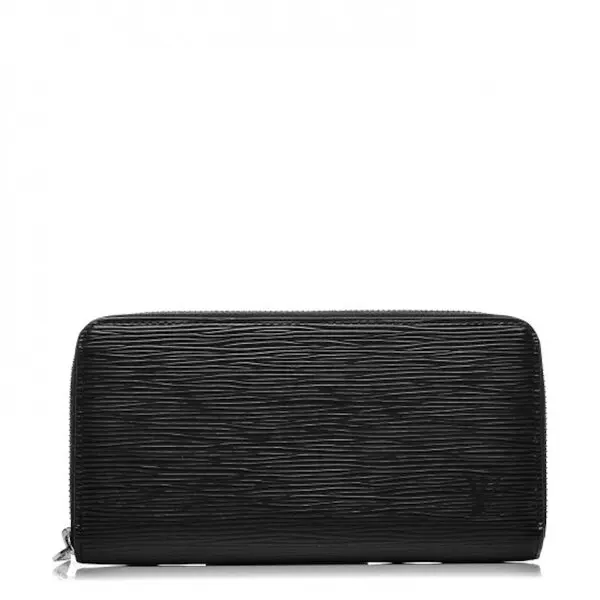 LOUIS VUITTON Zippy Wallet Epi - Noir Black