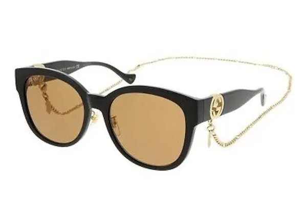 Gucci Cat Eye Sunglasses - Black (gg1028sk/004/58)