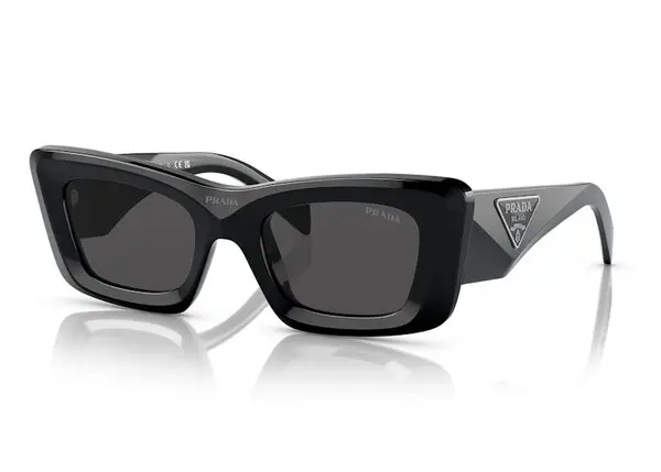 Prada Cat Eye Sunglasses - Black/dark Grey (spr 13z 1ab/5s0)