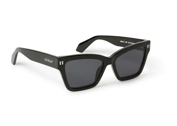 Off-White Cincinnati Square Sunglasses - Black/dark Grey (oeri110s24pla0011007/fr)