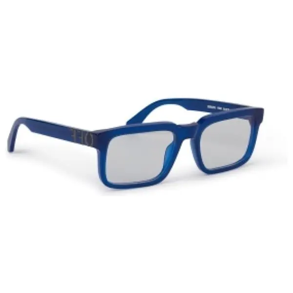 Off-White Style 70 Eyeglasses - Blue/clear Lens (oerj070s24pla0014500/fr)