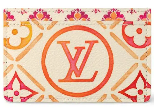 LOUIS VUITTON Card Holder - Coral
