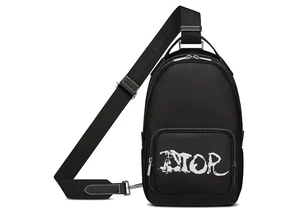 Dior X Peter Doig Sling Bag - Black