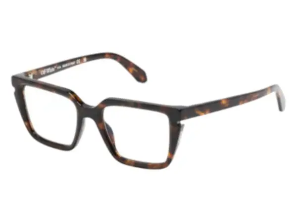 Off-White Style 52 Eyeglasses - Havana Blue Light Block (oerj052s24pla0016000/fr)